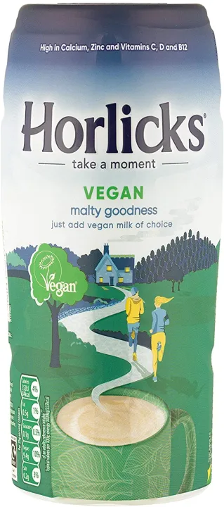 Horlicks Vegan Malt Drink Powder 400g from UK | Lazada