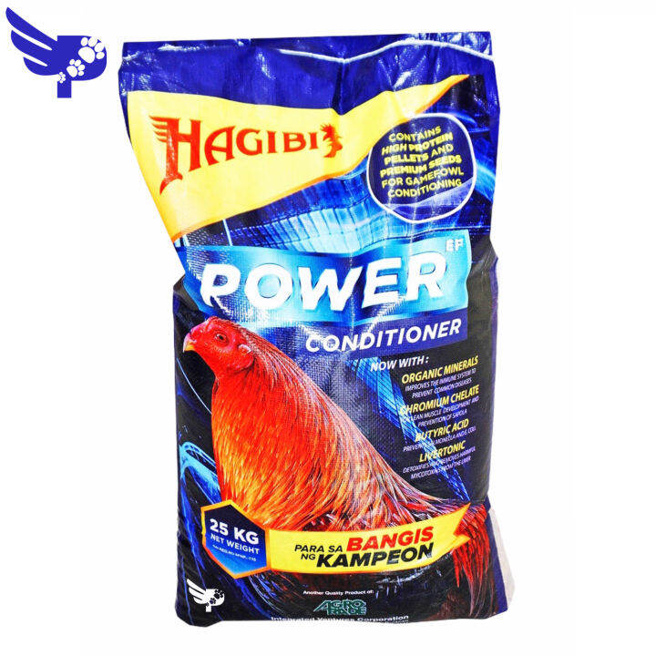 Hagibis Power Conditioner 25KG - High Protein Pellets and Premium Seeds ...