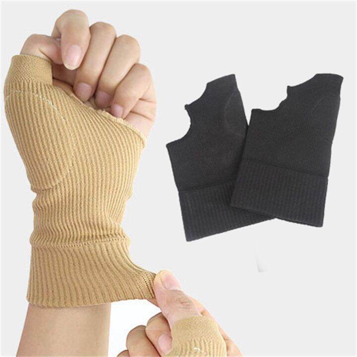 ZHONGMEET Arthritis Therapy 1 Pair Hand Bracer Belt Hands Care Thumbs ...