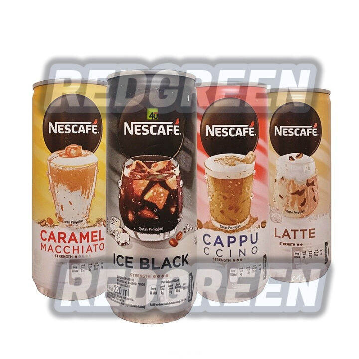 Nescafe kaleng 200ml ala cafe kopi nescafe aneka rasa 200ml kaleng ...