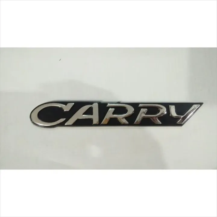 Emblem Logo Sticker Tempelan Tulisan Carry Panjang 16.5 cm | Lazada ...