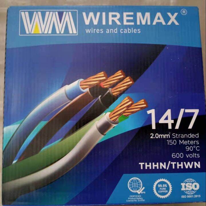 wire max wires and cables thhn /thwn 3.5mm 2.0mm5.5 mm 8.0mm sold per ...