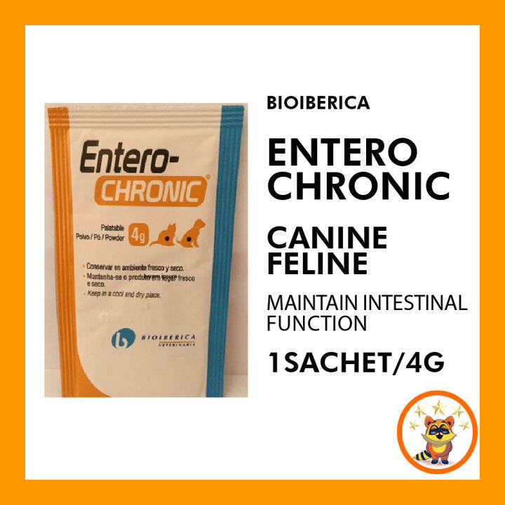 Bioiberica Enterochronic Canine & Feline 1 SACHET/4g | Lazada