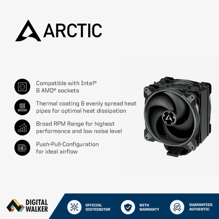 [Digital Walker] Arctic Freezer 34 eSports Duo Tower CPU Cooler with ...