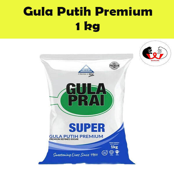 Gula Prai Super Premium Premium Refined Sugar 1kg | Lazada