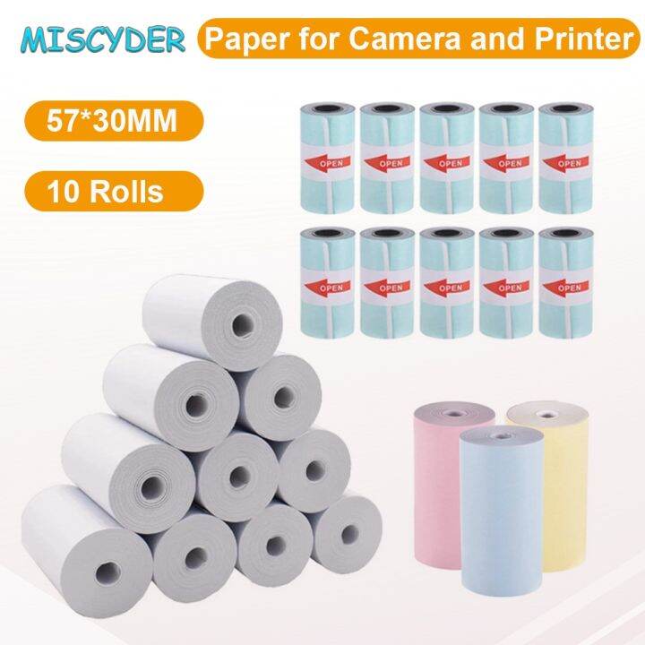 Paper Roll Thermal Peripage Color Peripage Thermal Paper Sticker - 10 ...