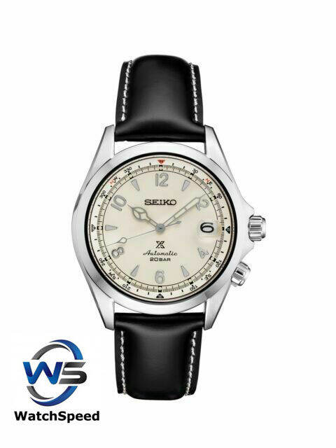 Seiko SPB119J1 SPB119J SPB119 Prospex "Alpinist" - Leather Men's Watch ...