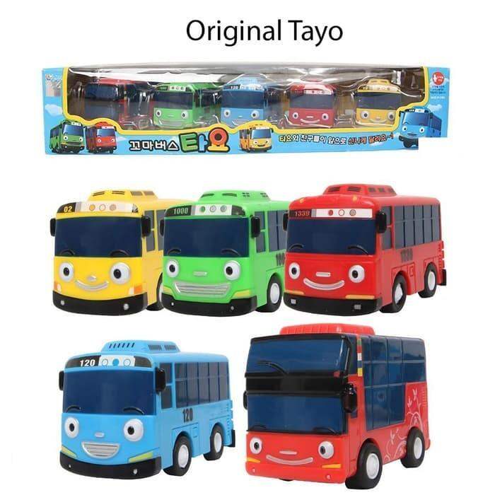 THE LITTLE BUS TAYO WIND UP TOY TAYO ROGI GANI CITO RANI ORI ICONIX ...