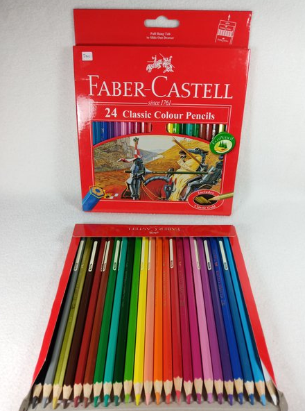 Pensil Warna / 24 Warna Classic Faber Castell | Lazada Indonesia