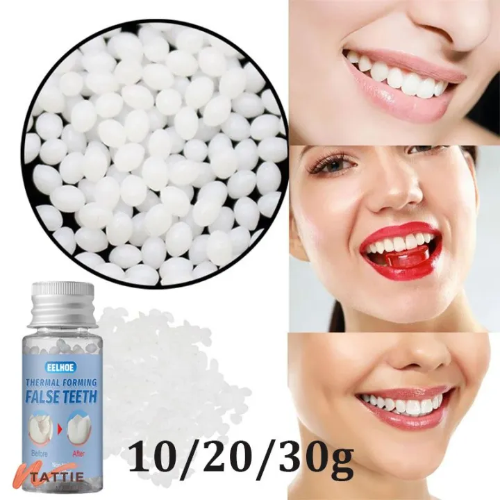 EELHOE 10/20/30g Denture Adhesive Glue Temporary Tooth Repair Kit ...