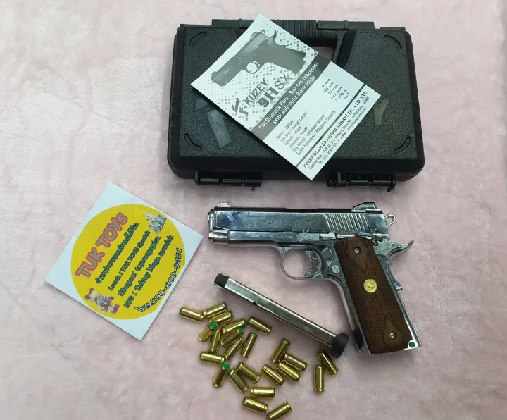 แบลงค์ KUZEY 911 ( Colt 100 ปี) เงินเงา 4 นิ้ว แถมฟรี ลูก 1 กล่อง ใช้ใน ...
