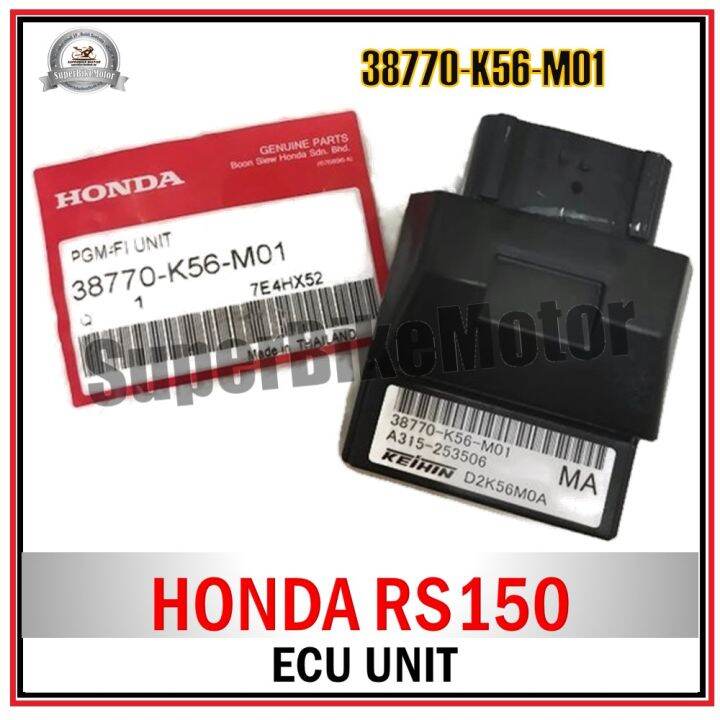 HONDA RS150 - 100% Original ECU / PGM-FI UNIT - [38770-K56-M01] | Lazada