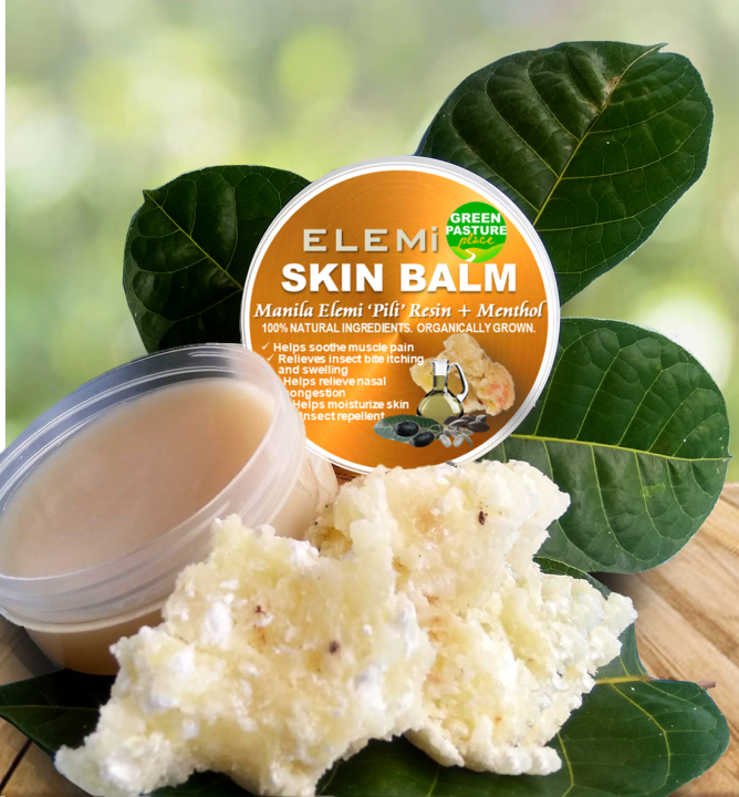 Elemi Skin Balm 50g. All natural pain relief , anti-itch / swelling and ...