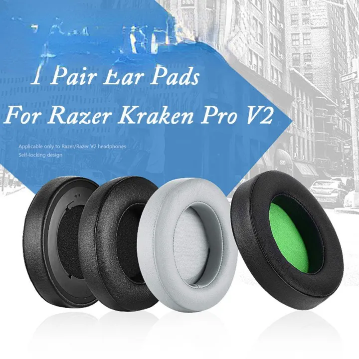 CHINK EarPads for Razer Kraken Pro V2 Replacement Protein Leather ...