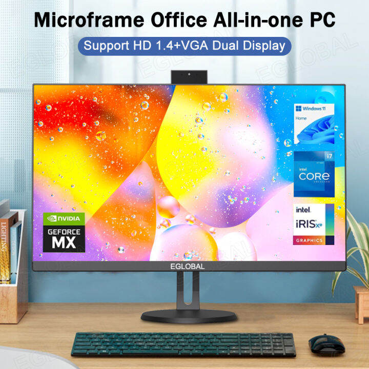 Eglobal 2023 NEW 27inch All-in-one Desktop Computer Complete sets Intel ...