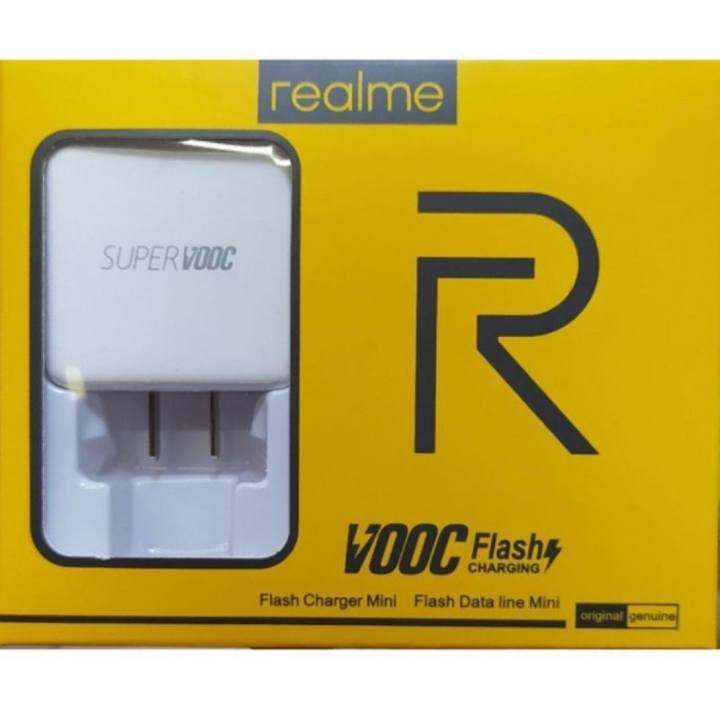 Realme original 20W 5V 4A Fast Charger VOOC Flash charging Micro USB ...