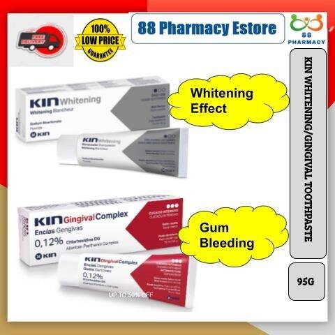 KIN WHITENING / GINGIVAL COMPLEX TOOTHPASTE 95G | Lazada