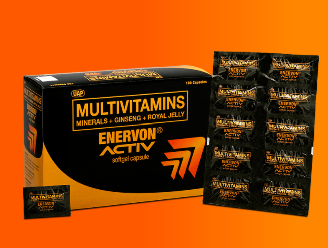 Enervon ACTIV Multivitamins Softgel Capsule 10 pcs | Lazada PH