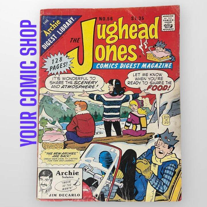 Jughead Jones Comics Digest 56 Published Apr 1989 by Archie ...