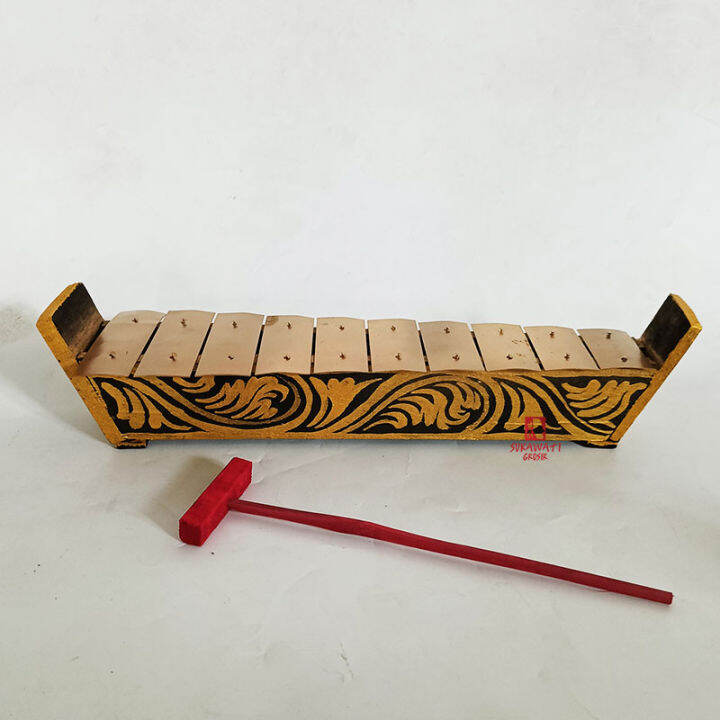 Miniatur Gamelan Gambang 10 Bilah Mainan Tradisional / Alat Musik ...