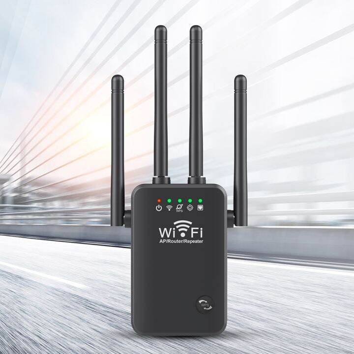 WiFi Extenders Signal Booster 2.4 GHz Wireless Internet Repeater ...