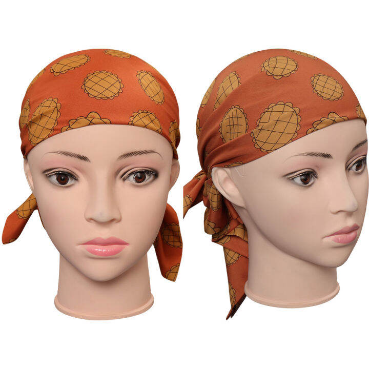 Anime One Piece Nami Cosplay Print Scarf Kerchief Costume Accessories ...