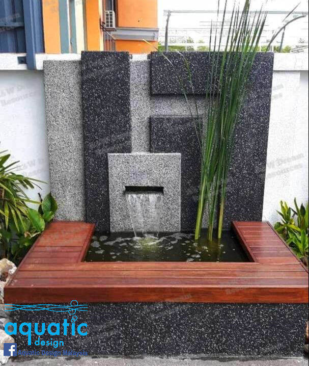AW 13 4x4x4.5 Custom Made Water Feature Low Maintenance Fiberglass Pond ...
