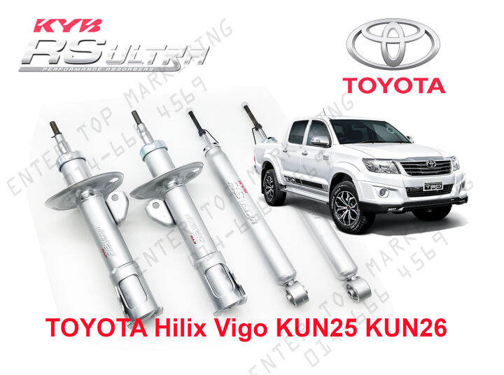 KYB RS Ultra Toyota Hilux Vigo Kun25 Kun26 2004-2015 Suspension GAS ...