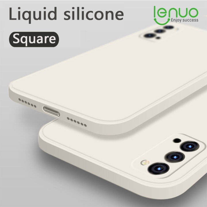 Lenuo Luxury Original Square Liquid Silicone Phone Case For Realme C53 ...