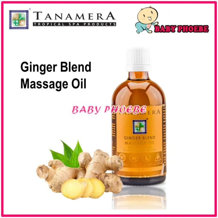 Tanamera Ginger Blend Massage Oil 100ml 1pc Lazada