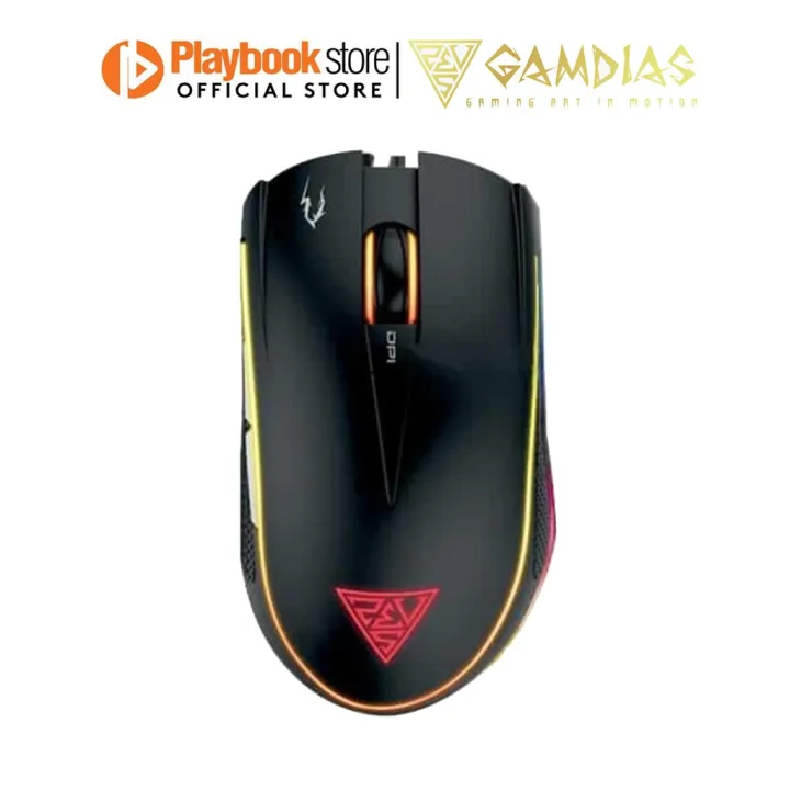 Gamdias Zeus E2, 3200 DPI, 6 Buttons, Multi-color Breathing Lighting ...