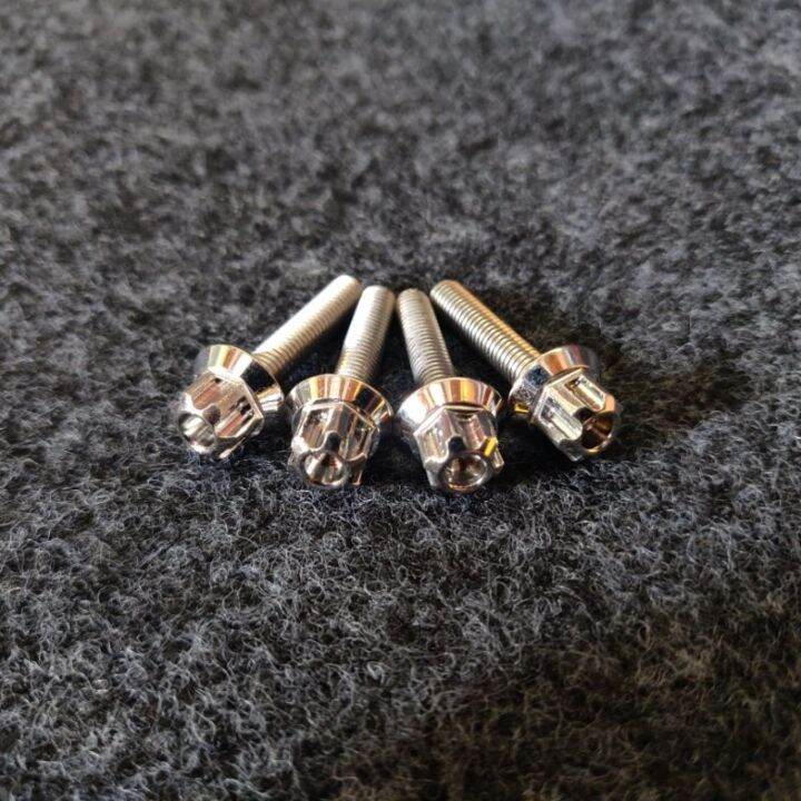 CNC Windshield / Visor Bolts Set NMAX AEROX V1 & V2 (5x25 4pcs) WO ...