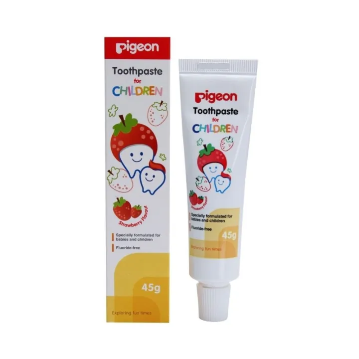 Pigeon Childrens Baby Toothpaste 45g | Lazada PH