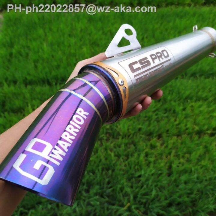 motorcycle exhaust pipe Super TUBE Type Cs Pro Pipe Elbow Raider 150 ...