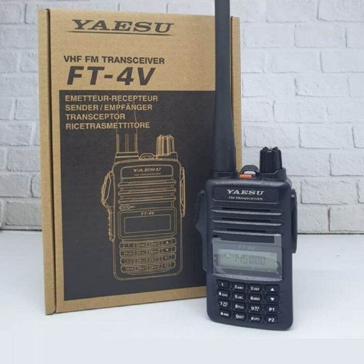 Jual HT Yaesu FT-4V VHF Yaesu FT4V Yaesu FT 4V ORIGINAL RESMI VHF ...