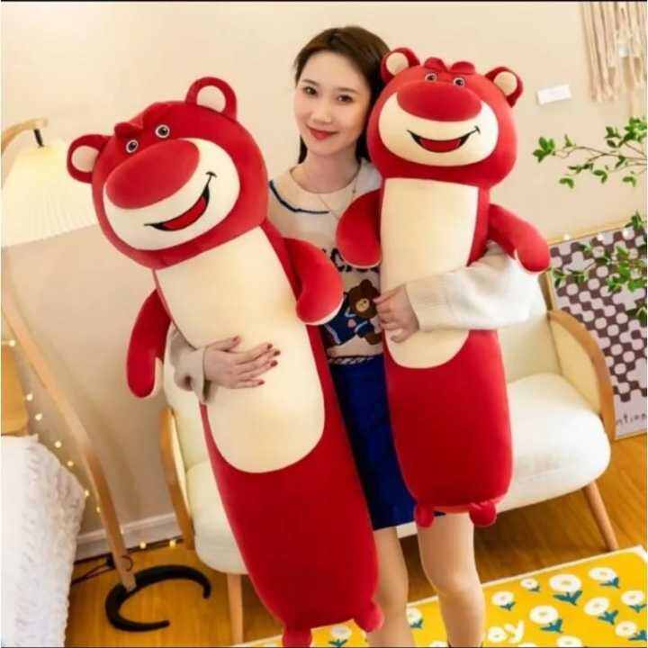 Boneka Lotso atau Guling Boneka Lotso Bear Strawberry Toy Beruang ...