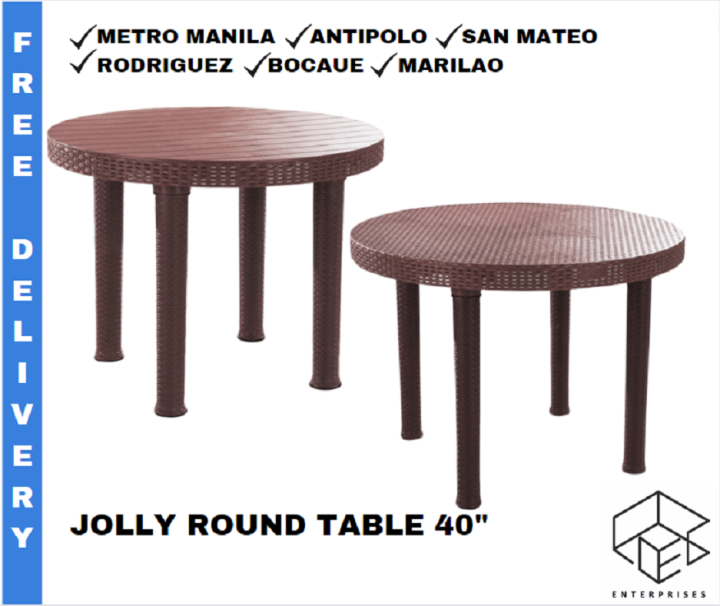 JOLLY RATTAN ROUND TABLE | Lazada PH