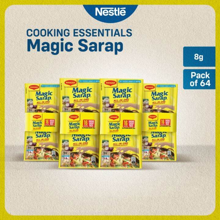 MAGGI Magic Sarap All-In-One Seasoning 8g - Pack of 64 | Lazada PH