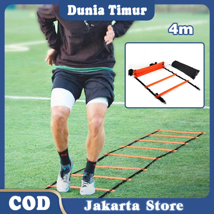 4 Meter Agility Ladder Training Tangga Kelincahan Latihan Sepak Bola ...