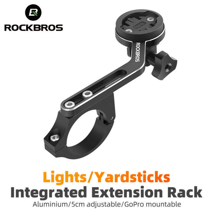 ROCKBROS Aluminium Alloy Bicycle Light Bracket Holder Bike Mount For ...