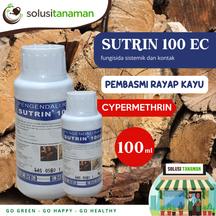 Pestisida Pengendali Rayap Sutrin 100ml Obat Hama Pembasmi Rayap Rumah ...