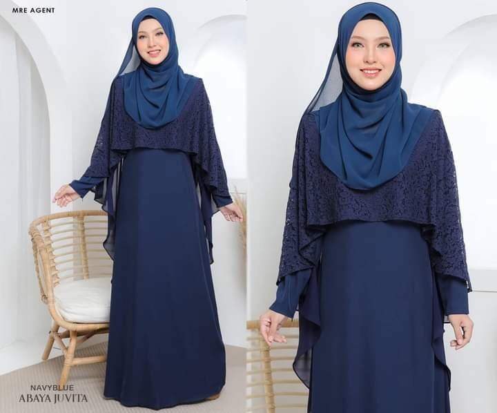 Jubah Abaya Juvita by Butik Habibi | Lazada