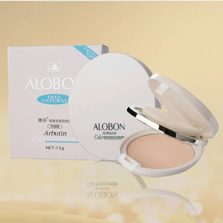 แป้งพัฟALOBON บอกลาความมันหน้าขาวใสติดทนนานหน้าชุ่มชื่นไม่ทิ้งคราบสี ...