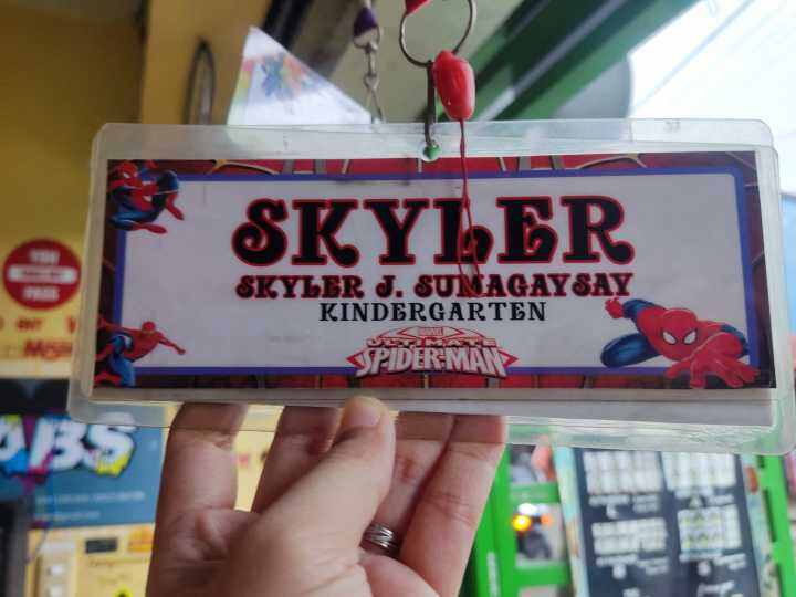 NAME PLATE FOR KIDS / CARTOON CHARACTERS NAME TAG | Lazada PH