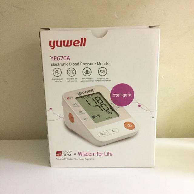 YUWELL ELECTRONIC BLOOD PRESSURE MONITOR YE670A | Lazada