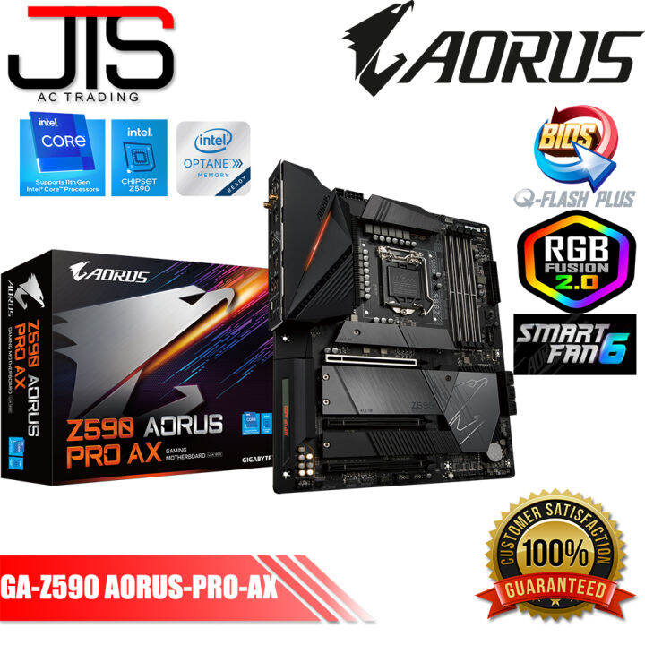 GIGABYTE Z590 AORUS PRO AX MOTHERBOARD | Lazada PH