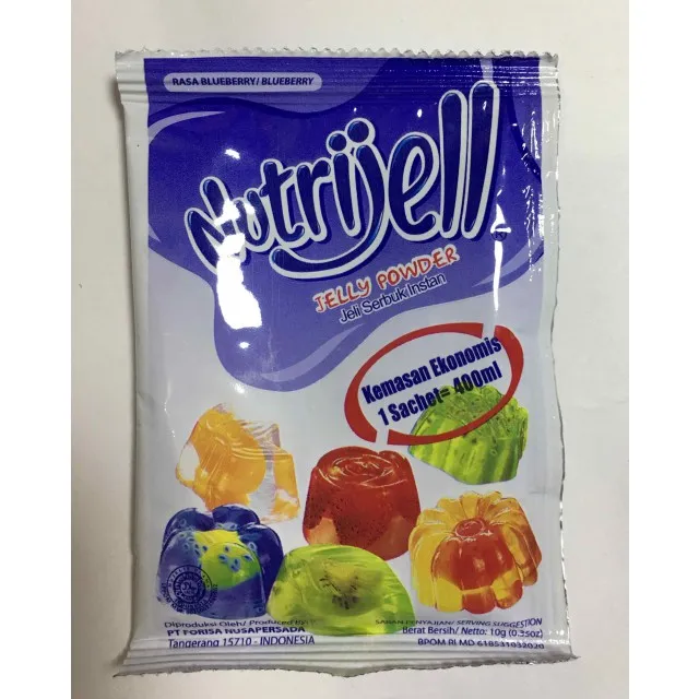 Nutrijell Rasa Blueberry 1 Box Isi 12 | Lazada Indonesia