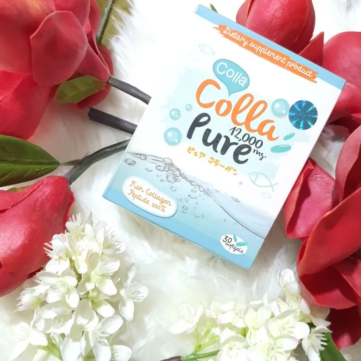 Branded Colla 12,000mg Pure Fish Collagen Peptide | Lazada PH