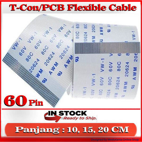 T-Con Flexible Cable LVDS TV LG Samsung and Others Electronic 60 Pin ...
