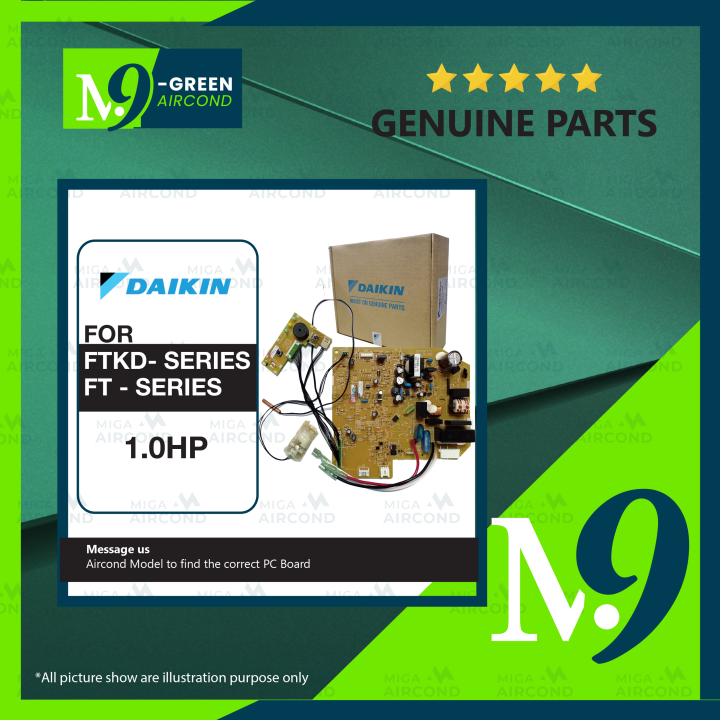 ORIGINAL DAIKIN PCB FTKD-D/G SERIES FTKD25DVM, FTKD25DVM4, FTKD25GVM9 ...